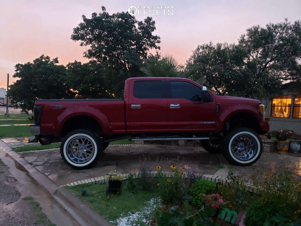 2017 Ford F-250 Super Duty with 24x14 -76 Luxxx HD Lhd8 and 40/15.5R24 ...