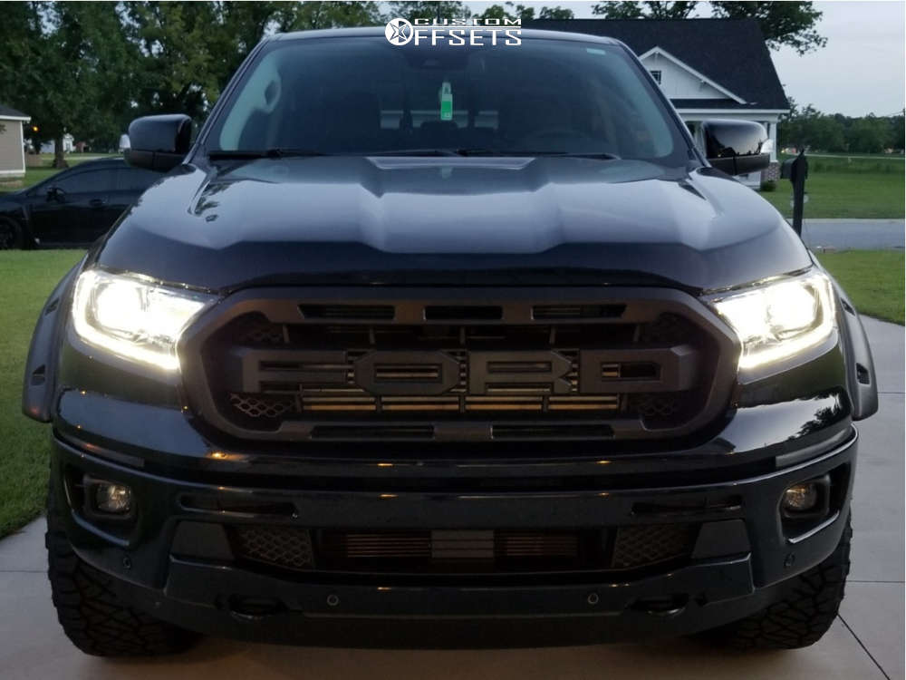 2019 Ford Ranger with 20x9 18 Motiv Offroad Magnus and 275/55R20 Nitto ...