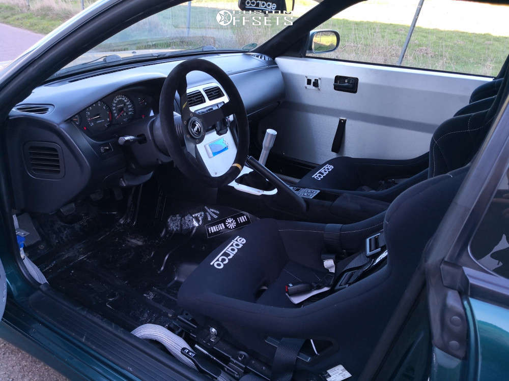 1998 Nissan S14 with 17x8.5 20 Japan Racing Jr9 and 215/45R17 Hankook ...