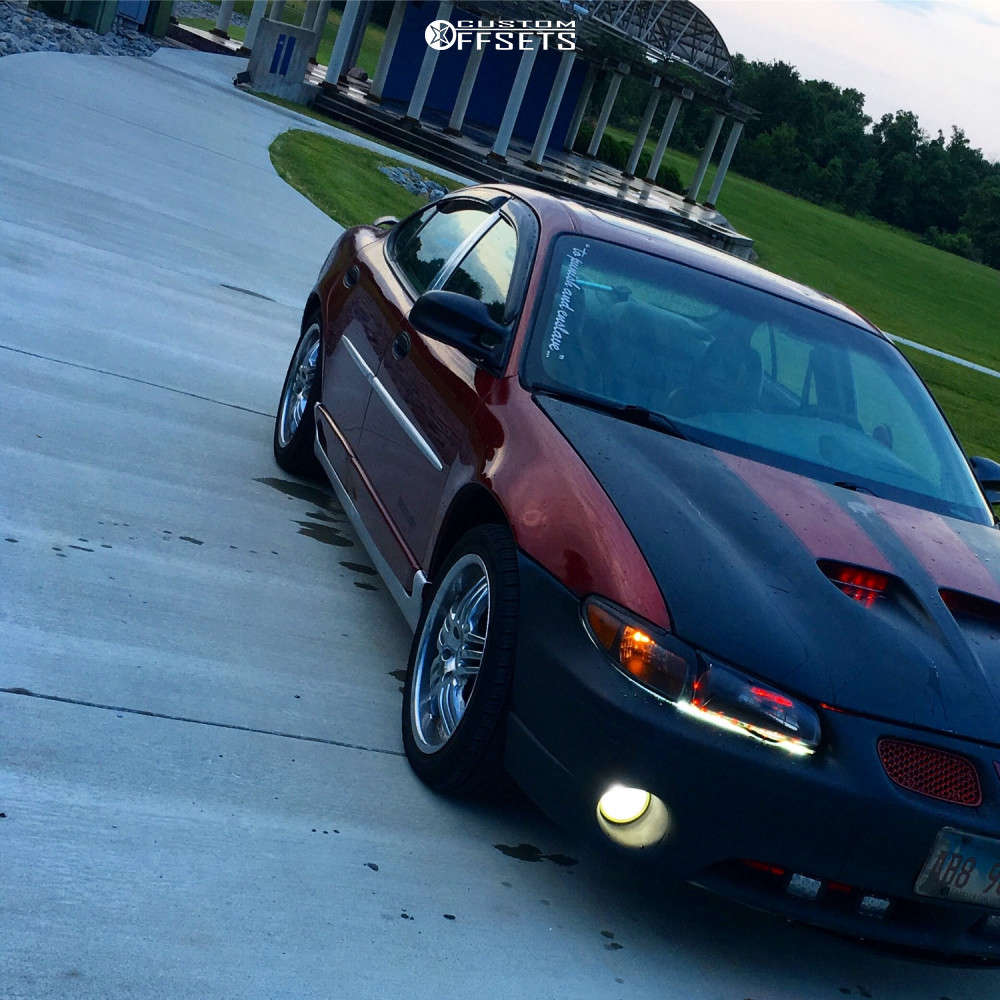 2002 Pontiac Grand Prix with 18x8 45 Velocity VW-810a and 235/40R18 ...