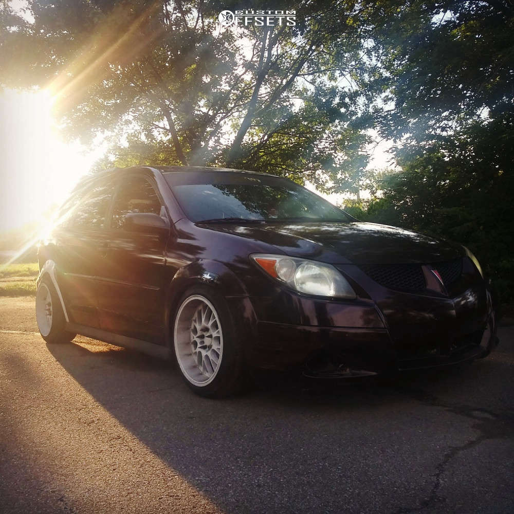 2004 Pontiac Vibe with 17x9 30 STR 514 and 215/45R17 Nexen Nfera Su1 ...
