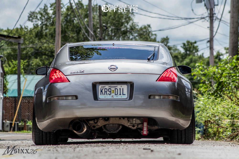 2007 Nissan 350Z Flush Coilovers | Custom Offsets