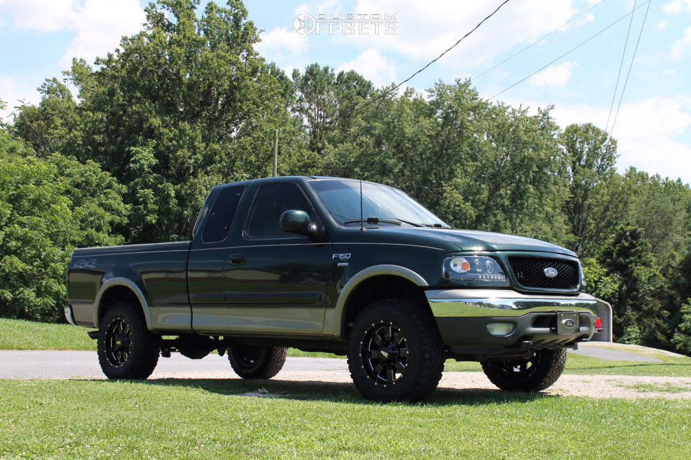 2001 Ford F-150 with 18x9 0 Moto Metal Mo962 and 275/65R18 BFGoodrich ...