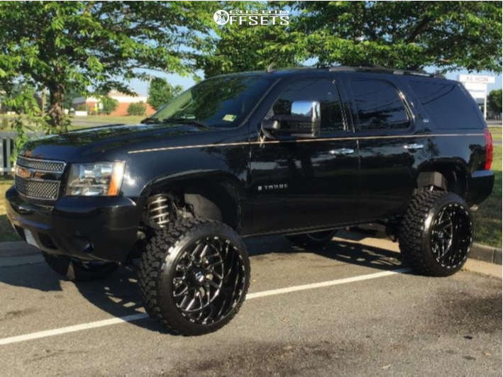 2007 Chevrolet Tahoe with 24x14 -76 TIS 544BM and 35/12.5R24 RBP ...