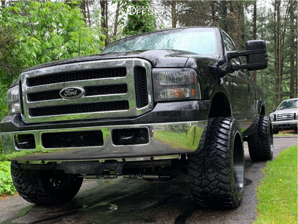 2007 Ford F-250 Super Duty with 22x14 -76 Hostile Fury and 355/40R22 ...
