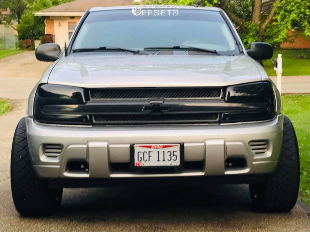 2007 Chevrolet Trailblazer with 20x10 -24 Moto Metal Mo404 and 265 ...