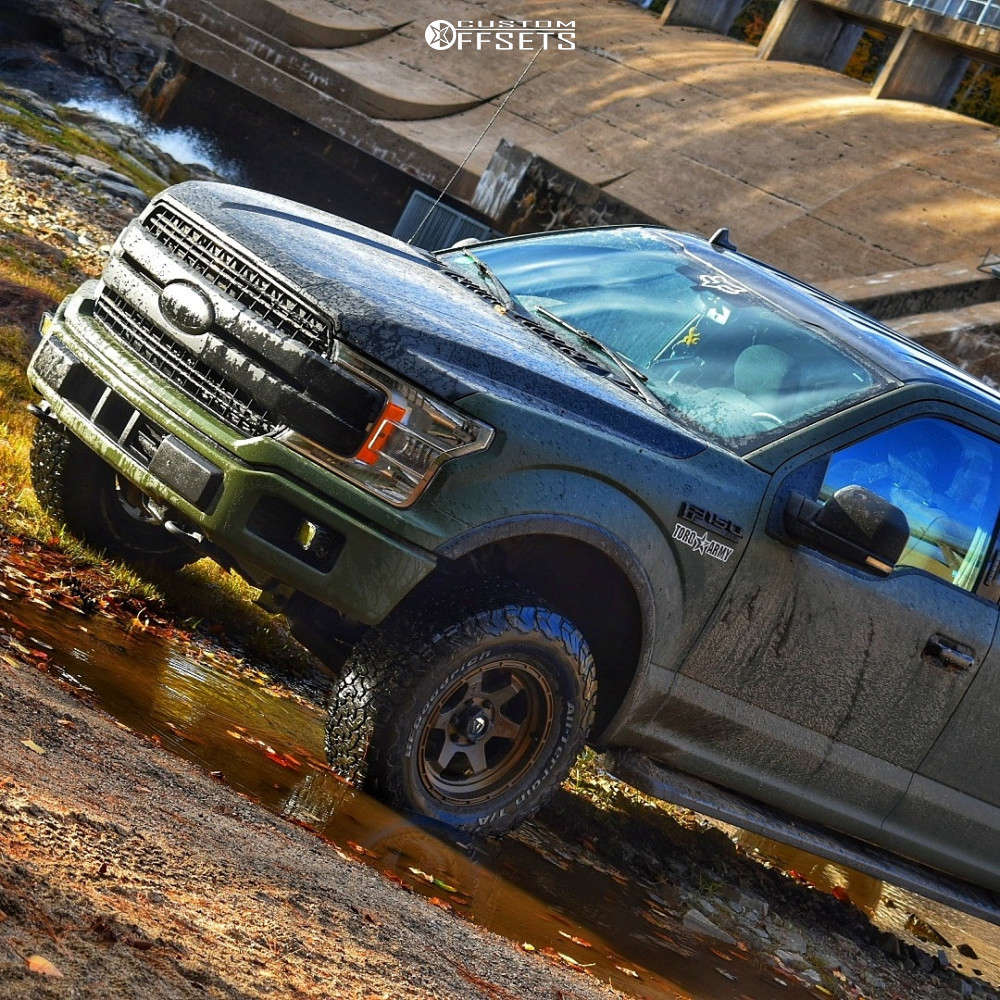 2018 Ford F-150 with 17x9 1 Fuel Shok and 285/70R17 BFGoodrich All ...