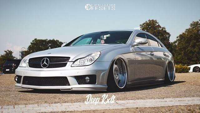 2005 Mercedes-Benz CLS550 with 19x10 10 Leon Hardiritt Waffe and 225 ...