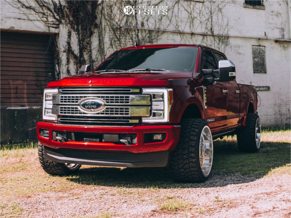 2019 Ford F-250 Super Duty with 24x14 -76 Fuel Forged Ff16 and 33/14 ...