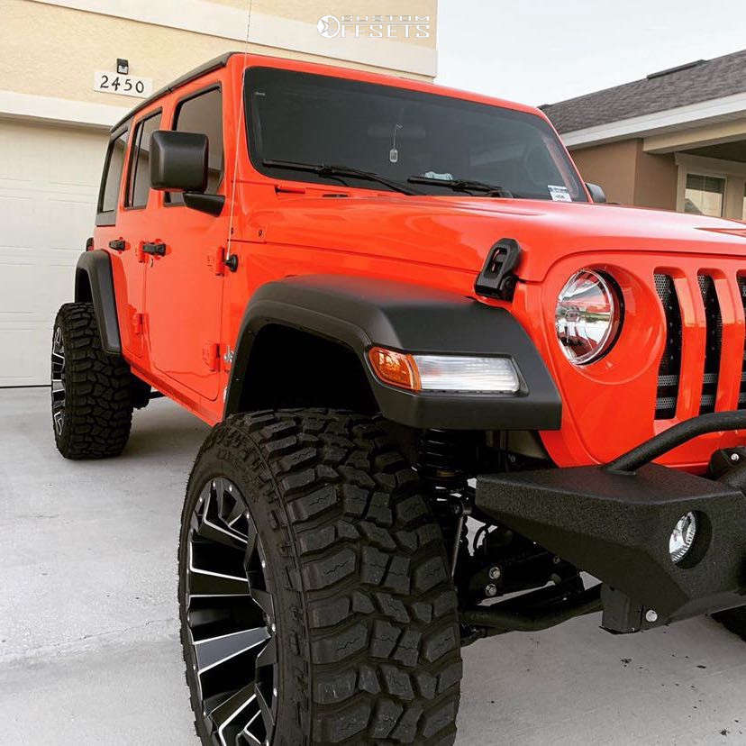 2019 Jeep Wrangler with 22x12 -44 Fuel Assault and 35/12.5R22 Cooper ...