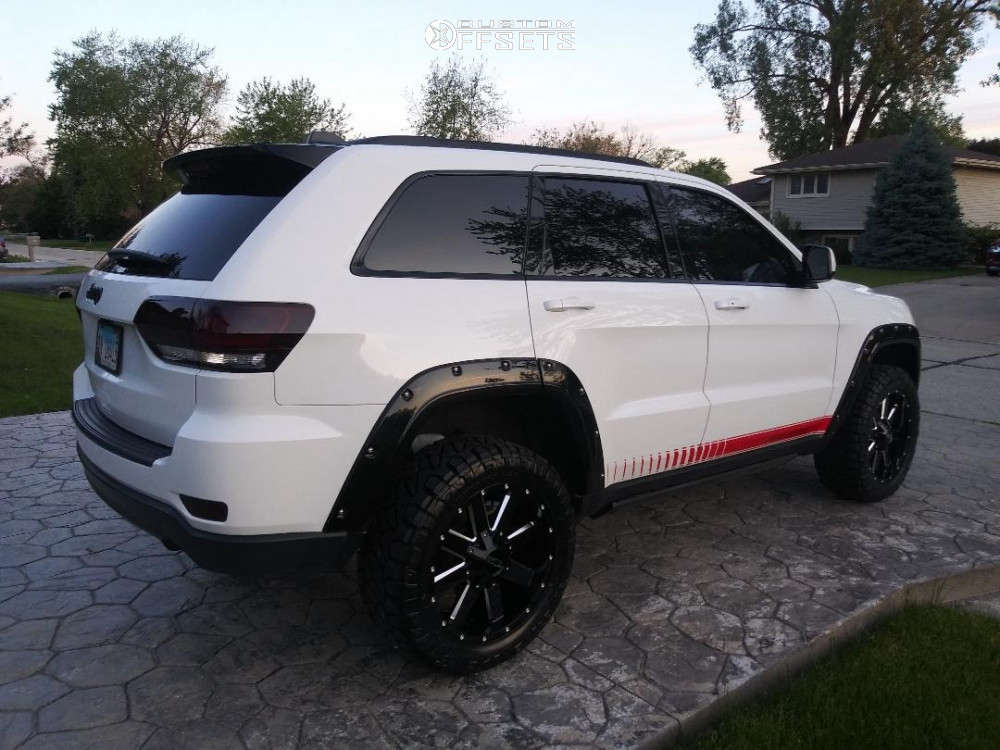 2016 Jeep Grand Cherokee with 20x9 18 Alloy Ion Style 141 and 275/55R20 ...