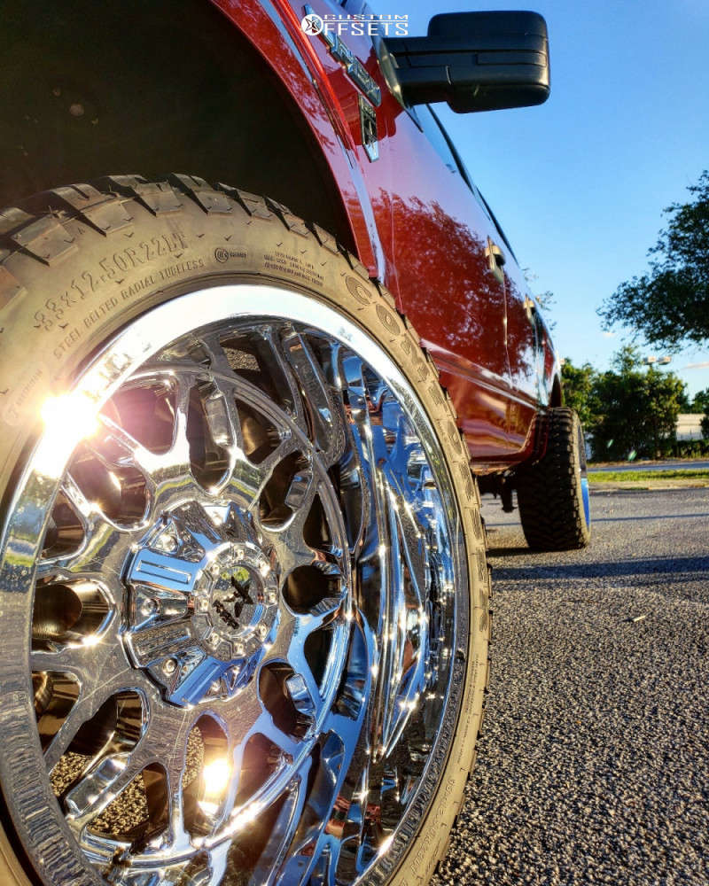 2009 Ford F-150 with 22x12 -44 RBP 73r and 33/12.5R22 Comforser Cf3000 ...