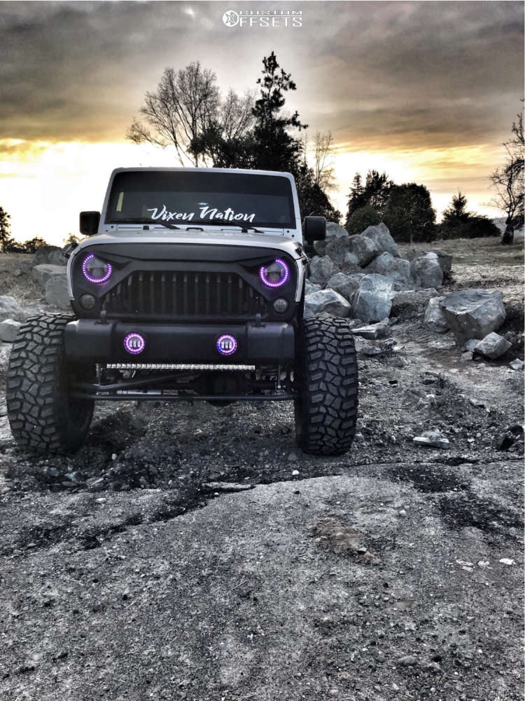 2011 Jeep Wrangler with 17x9 0 Anthem Off-Road Instigator and 35/12 ...