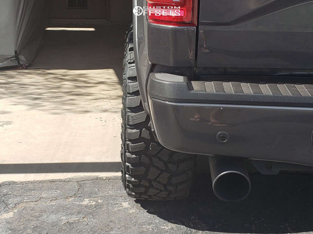 2015 Ford F-150 with 17x9 1 Fuel Rebel and 295/70R17 Cooper Discoverer ...