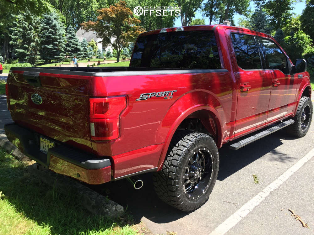 2019 Ford F-150 with 20x10 -12 RBP Forged Glock and 295/55R20 Nitto ...