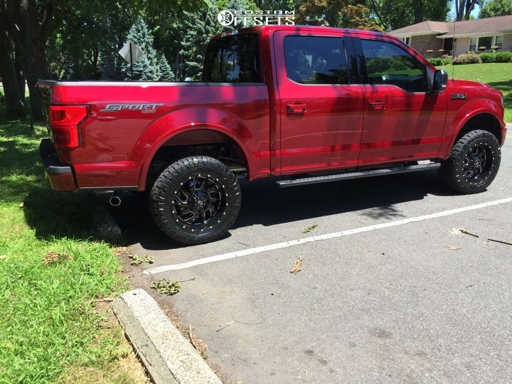 2019 Ford F-150 with 20x10 -12 RBP Forged Glock and 295/55R20 Nitto ...