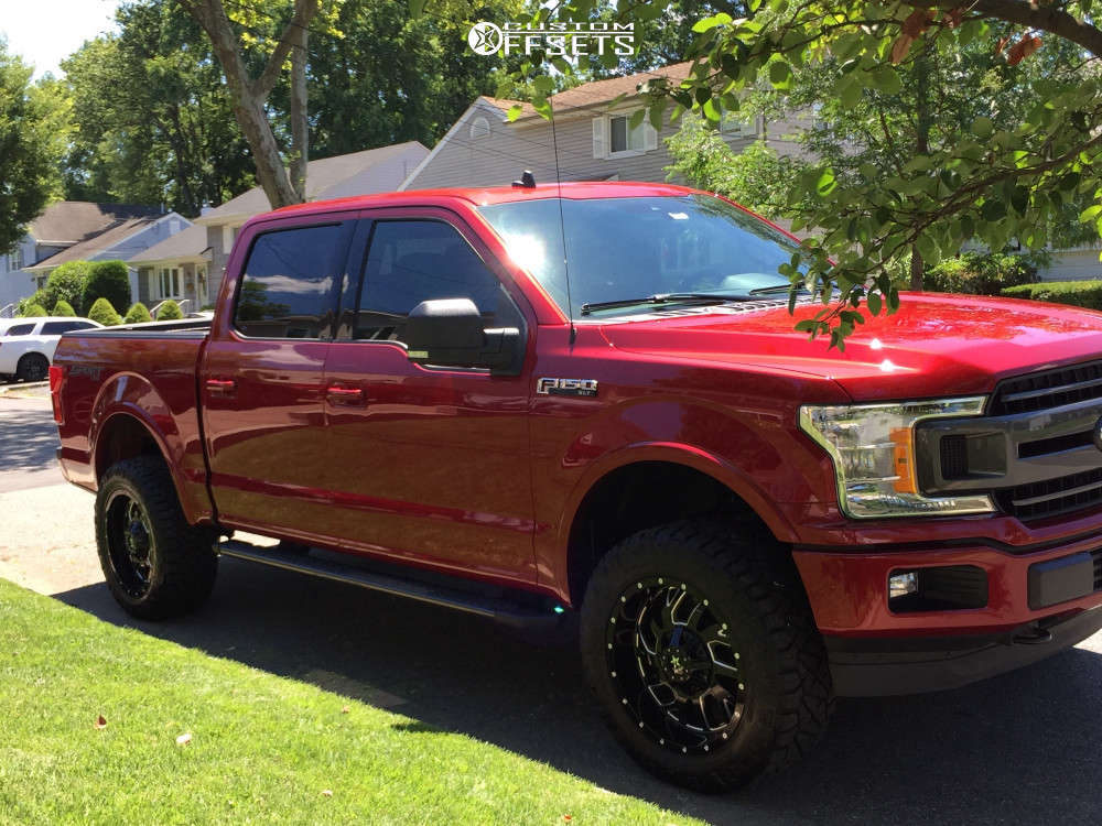 2019 Ford F-150 with 20x10 -12 RBP Forged Glock and 295/55R20 Nitto ...