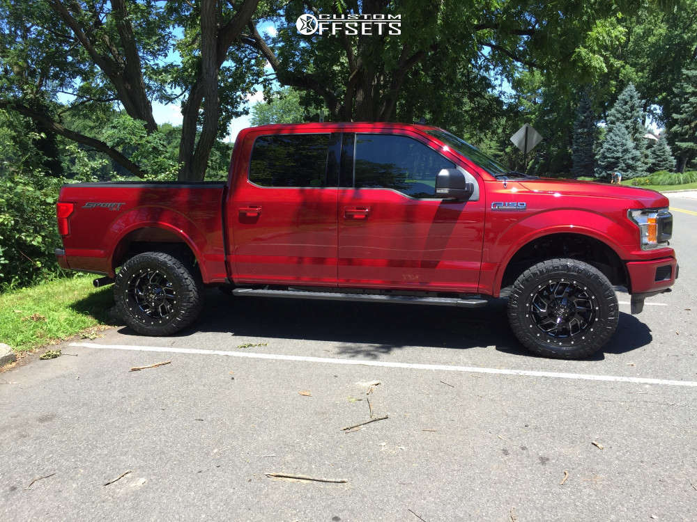2019 Ford F-150 with 20x10 -12 RBP Forged Glock and 295/55R20 Nitto ...