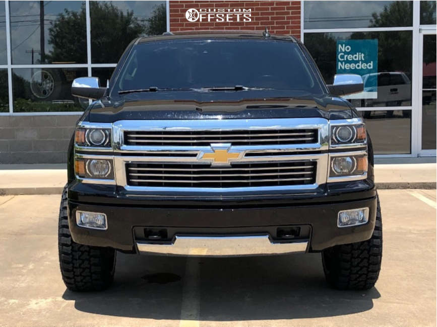 2015 Chevrolet Silverado 1500 with 22x12 -40 Asanti Offroad Ab815 and ...