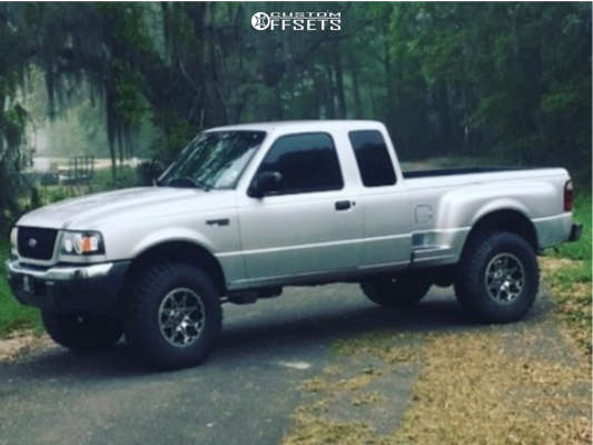 2001 Ford Ranger with 16x8 -6 American Outlaw Buckshot and 285/75R16 ...