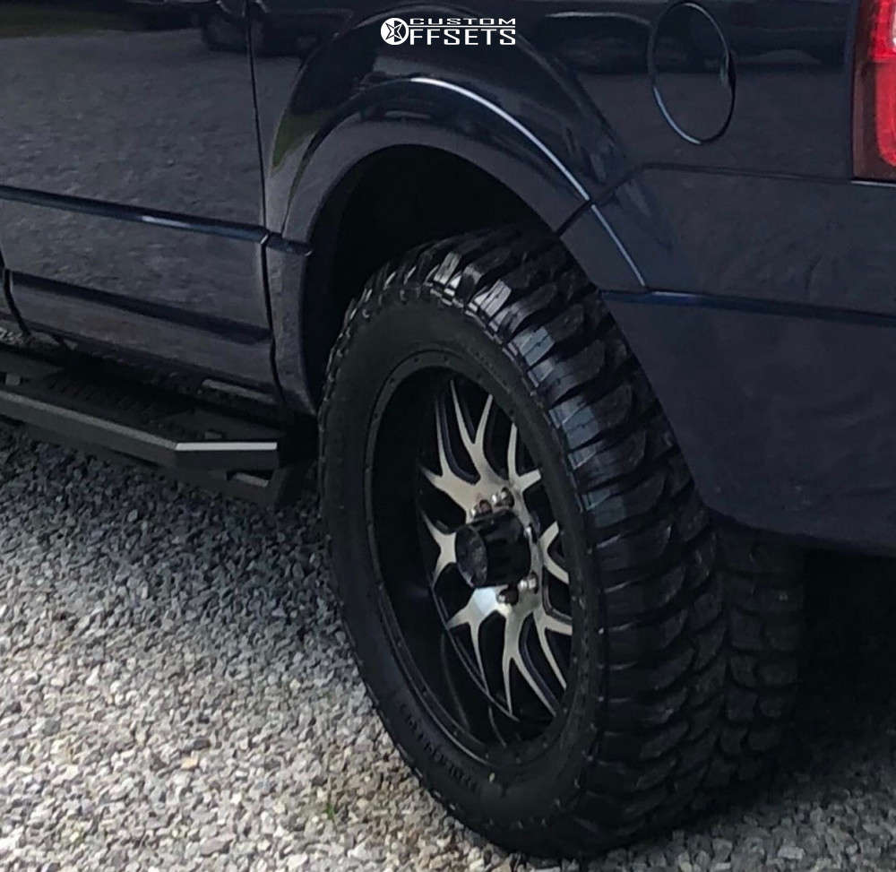 2008 Ford Expedition with 20x9 18 American Racing Ar910 and 33/12.5R20 ...