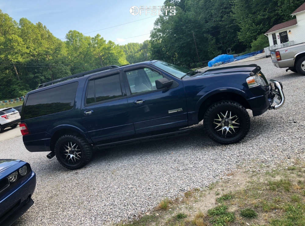 2008 Ford Expedition with 20x9 18 American Racing Ar910 and 33/12.5R20 ...