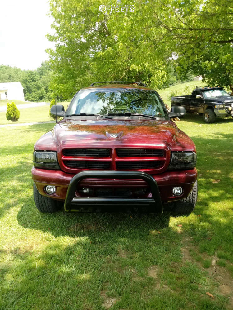2002 Dodge Durango with 17x9 -12 Fuel Hostage and 245/65R17 Trail Guide ...