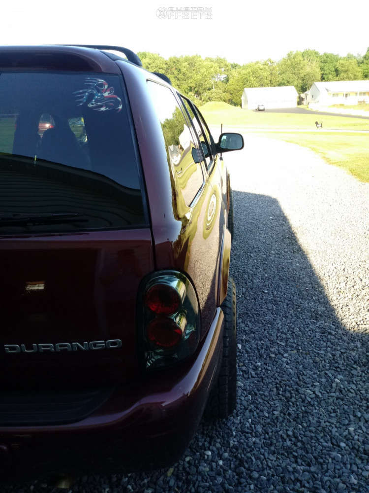 2002 Dodge Durango with 17x9 -12 Fuel Hostage and 245/65R17 Trail Guide ...