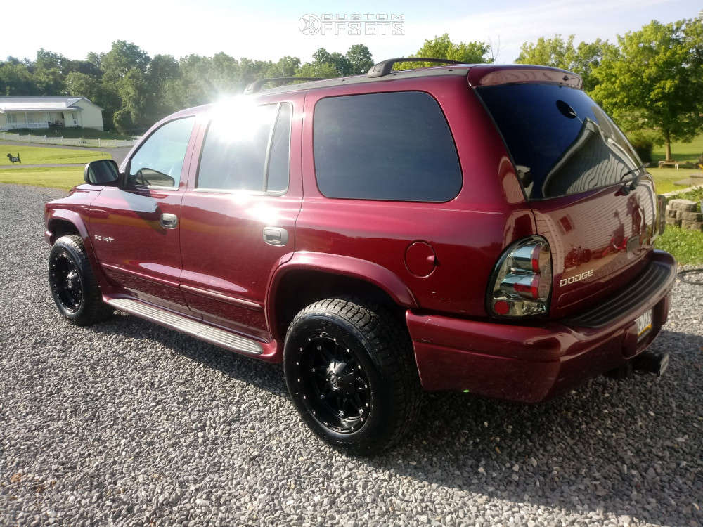 2002 Dodge Durango with 17x9 -12 Fuel Hostage and 245/65R17 Trail Guide ...
