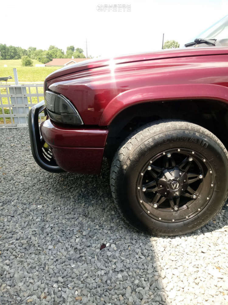 2002 Dodge Durango with 17x9 -12 Fuel Hostage and 245/65R17 Trail Guide ...