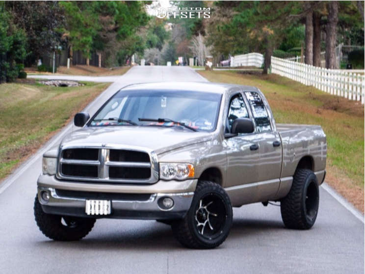 2004 Dodge Ram 1500 with 20x12 -51 Vision Prowler and 33/12.5R20 Radar ...