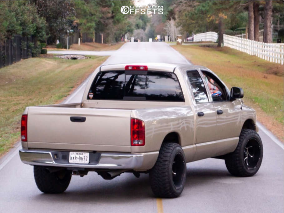 2004 Dodge Ram 1500 with 20x12 -51 Vision Prowler and 33/12.5R20 Radar ...