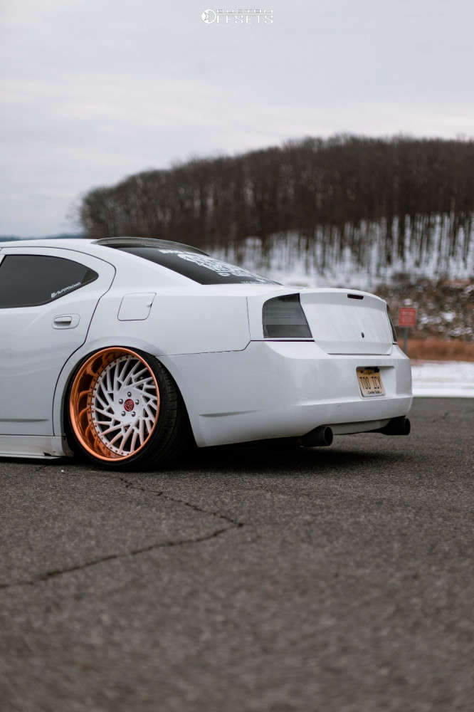 2010 Dodge Charger with 22x10.5 -30 Infinitewerks Mt and 245/30R22 ...