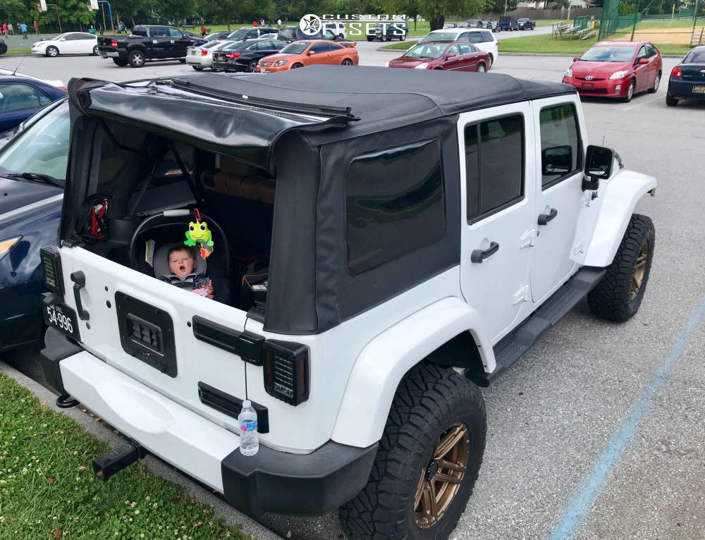 2016 Jeep Wrangler with 17x9 -6 VenomRex VR501 and 295/70R17 Nitto ...
