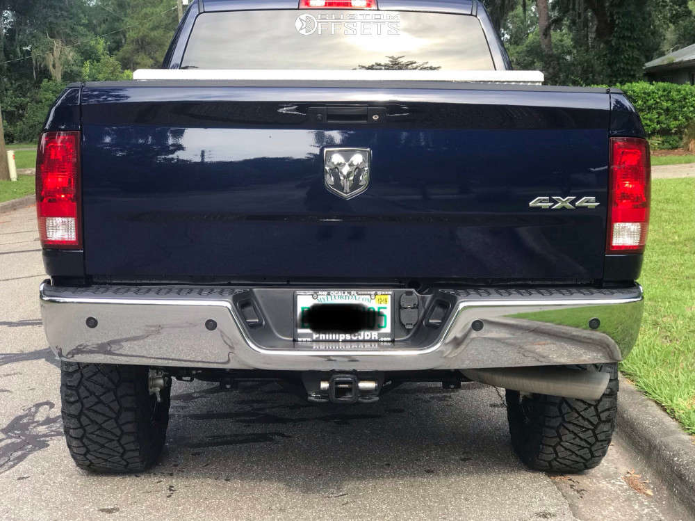 2018 Ram 2500 with 18x9 18 Raceline Shift and 35/12.5R18 Nitto Ridge ...