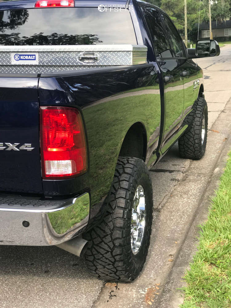 2018 Ram 2500 with 18x9 18 Raceline Shift and 35/12.5R18 Nitto Ridge ...