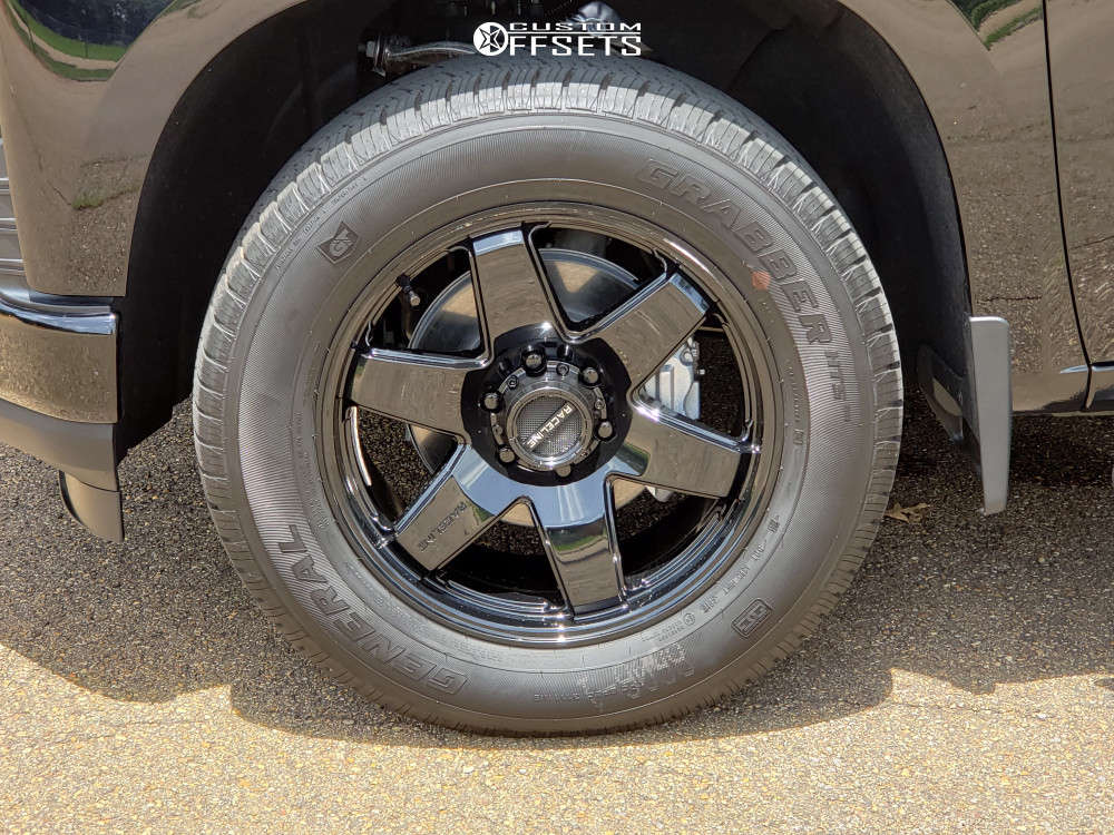 2019 Chevrolet Silverado 1500 with 20x9 18 Raceline Addict and 275 ...