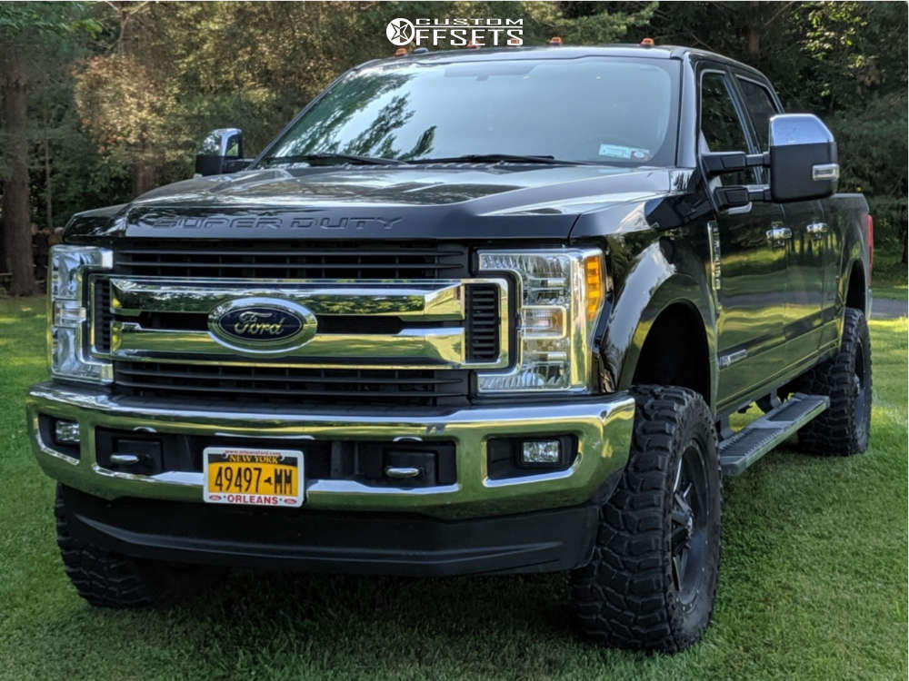 2017 Ford F-250 Super Duty with 20x9 1 Fuel Maverick and 35/12.5R20 ...