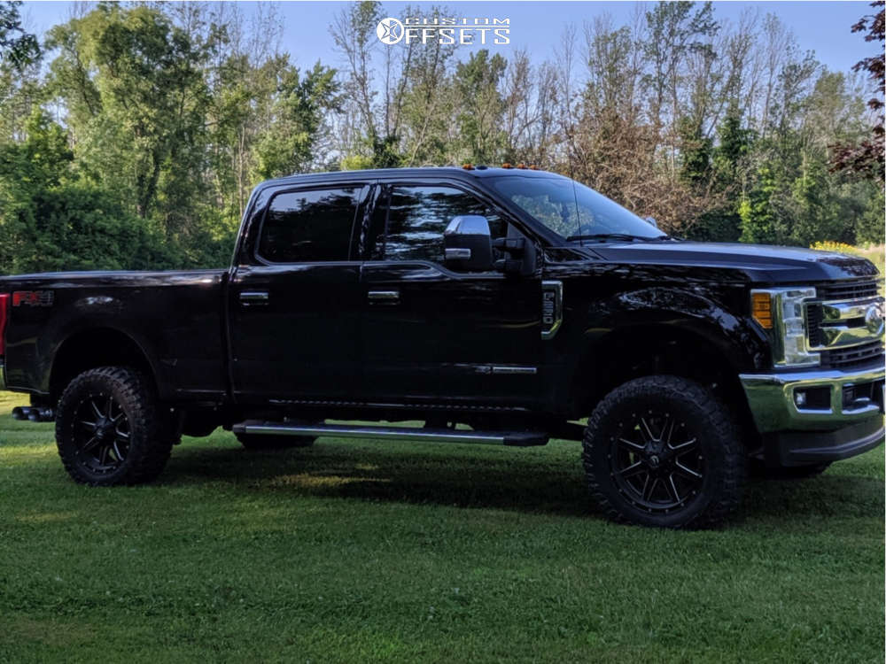 2017 Ford F-250 Super Duty with 20x9 1 Fuel Maverick and 35/12.5R20 ...