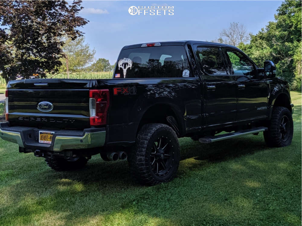 2017 Ford F-250 Super Duty with 20x9 1 Fuel Maverick and 35/12.5R20 ...