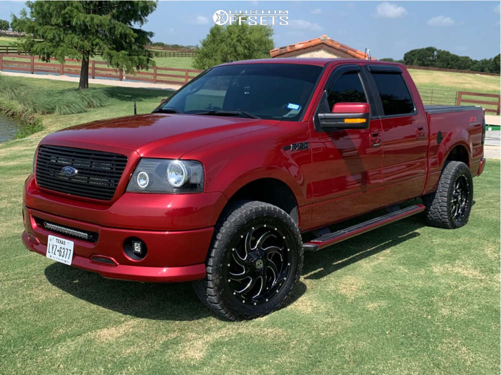 2007 Ford F-150 with 20x9 -12 Scorpion Sc30 and 33/12.5R20 Haida Hd878 ...