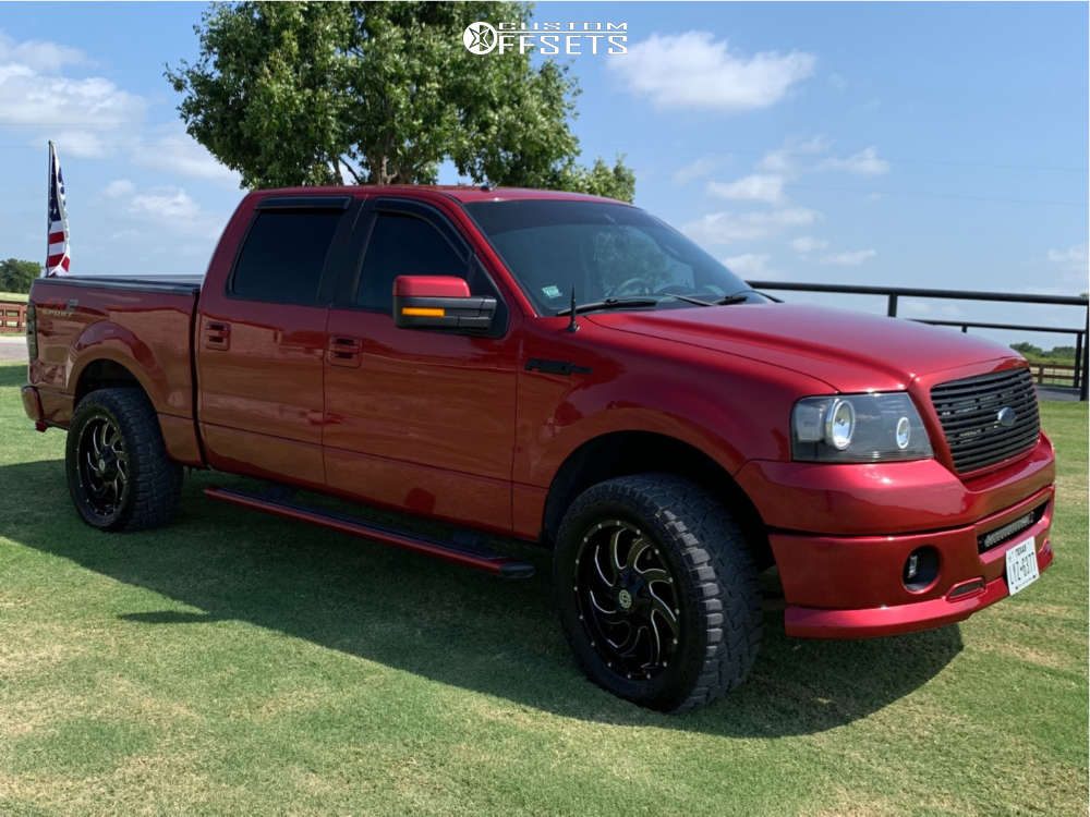 2007 Ford F-150 with 20x9 -12 Scorpion Sc30 and 33/12.5R20 Haida Hd878 ...