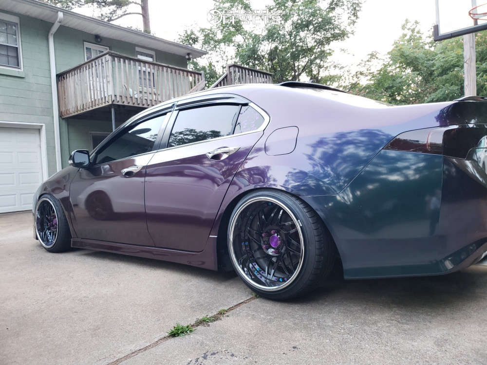 2012 Acura TSX with 18x9.5 6 GMR GS-107 and 215/40R18 Sailun Artezzo ...