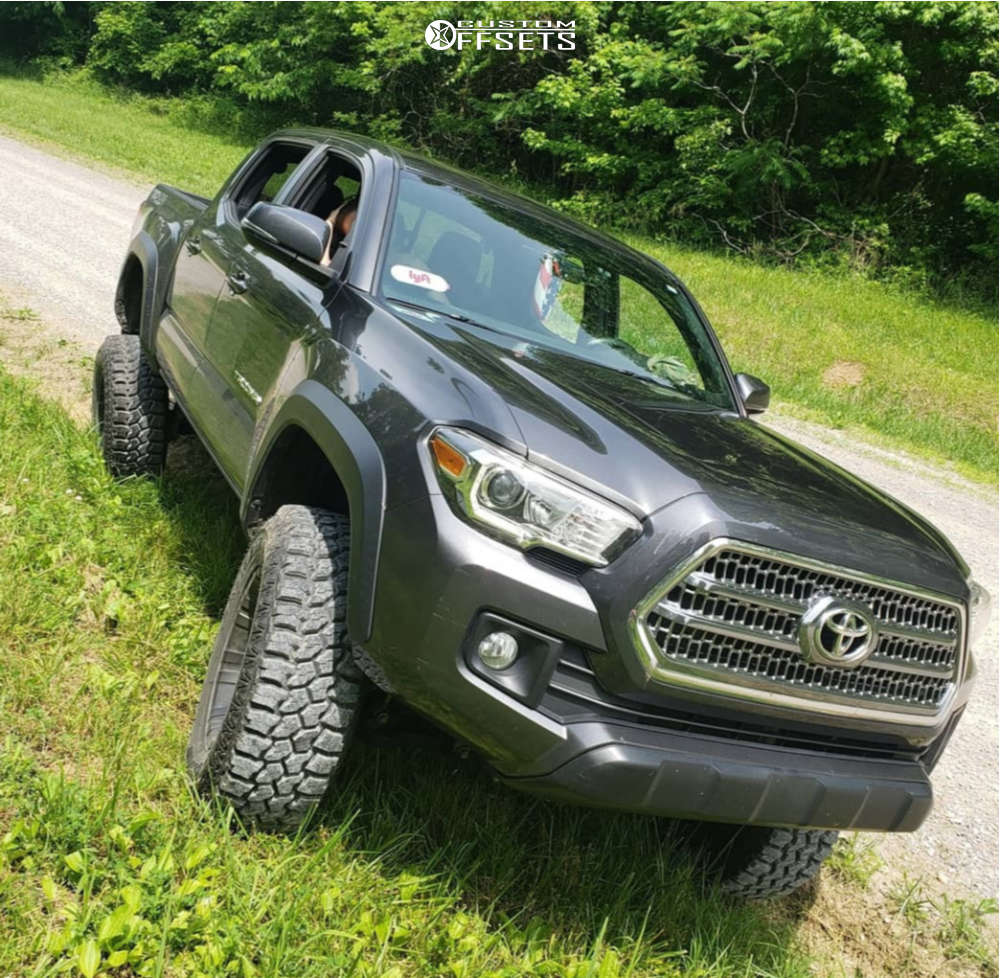 2016 Toyota Tacoma with 17x9 -6 Pro Comp Series 01 and 285/70R17 Multi ...