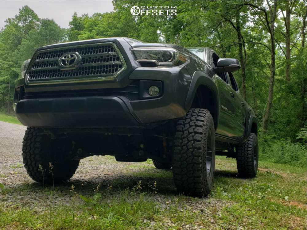 2016 Toyota Tacoma with 17x9 -6 Pro Comp Series 01 and 285/70R17 Multi ...