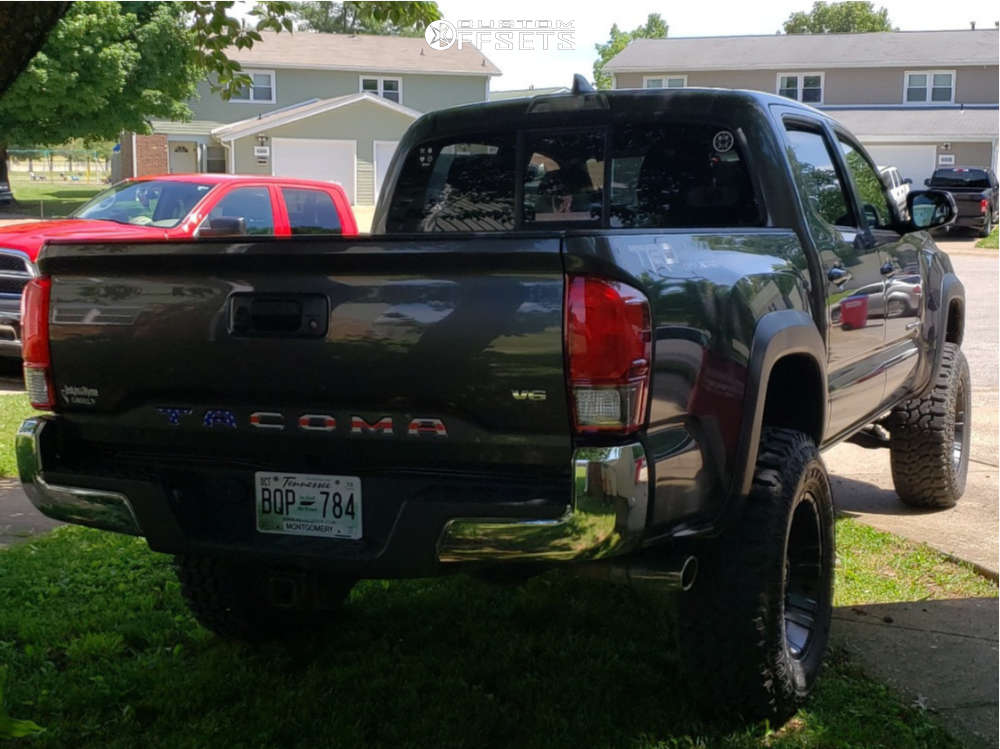 2016 Toyota Tacoma with 17x9 -6 Pro Comp Series 01 and 285/70R17 Multi ...