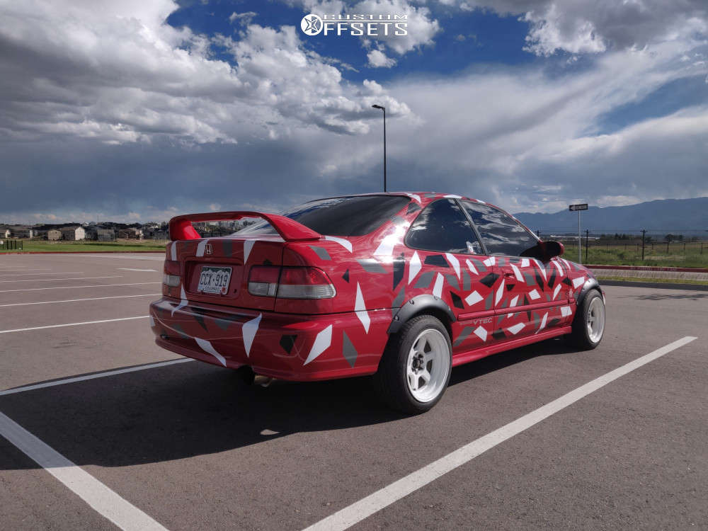 2000 Honda Civic with 15x8 0 MST Time Attack and 195/50R15 Nankang Sp-9 ...