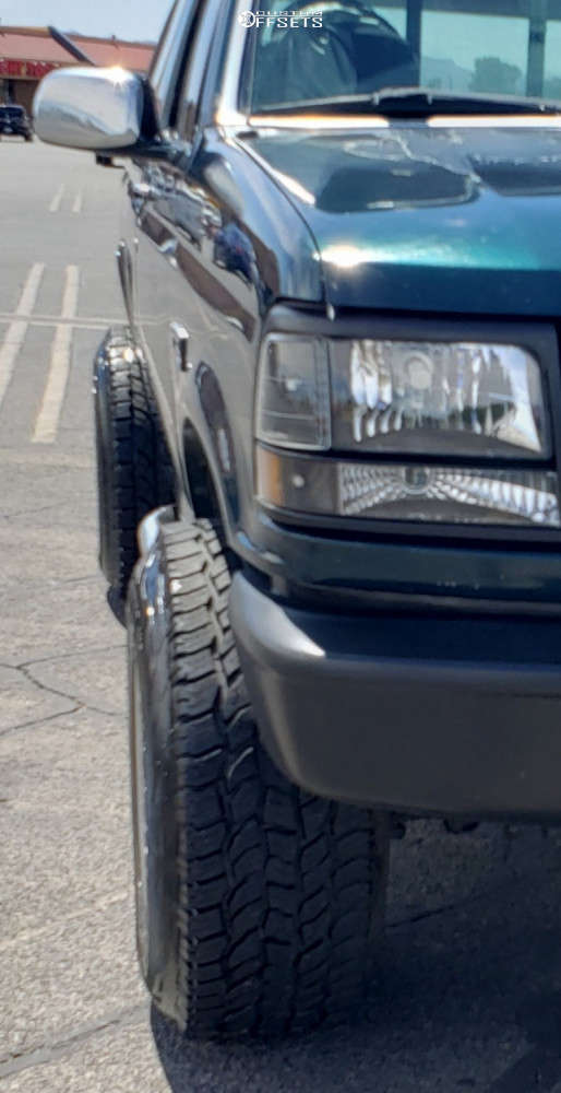 1993 Ford F-150 with 15x12 -73 Mickey Thompson Classic Iii and 33/12 ...