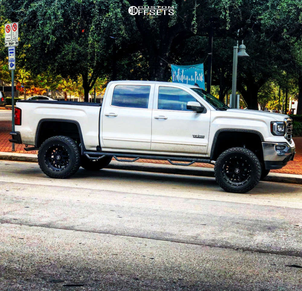 2016 GMC Sierra 1500 with 20x10 -19 Hostile Sprocket and 35/12.5R20 ...