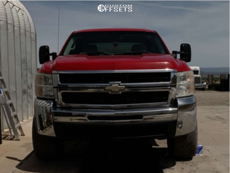 2007 Chevrolet Silverado 2500 HD with 20x10 -44 Dropstars 645mb and 305 ...